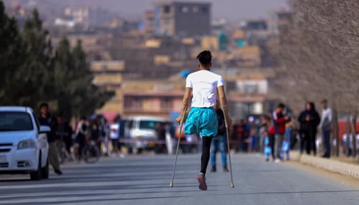 Boxer with disability fights to create a new identity – KabulNow